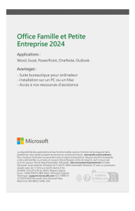 Microsoft Office Famille et Petite Entreprise 2024 - Apple (FR)
