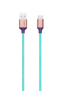 mophie USB-A to USB-C Charge Cable (1m) - Blue - Apple (UK)