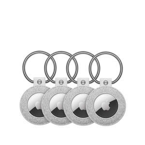 mophie Knit Puck for AirTag (4 Pack) - Grey - Apple (AU)