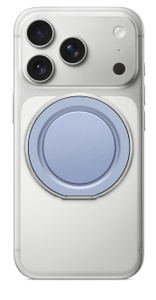 PopSockets Low-Pro Grip & Stand (MagSafe compatible) - Blue - Apple
