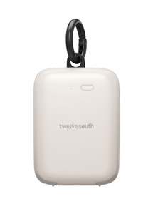 Twelve South PowerClip Power Bank & Charger - White - Apple