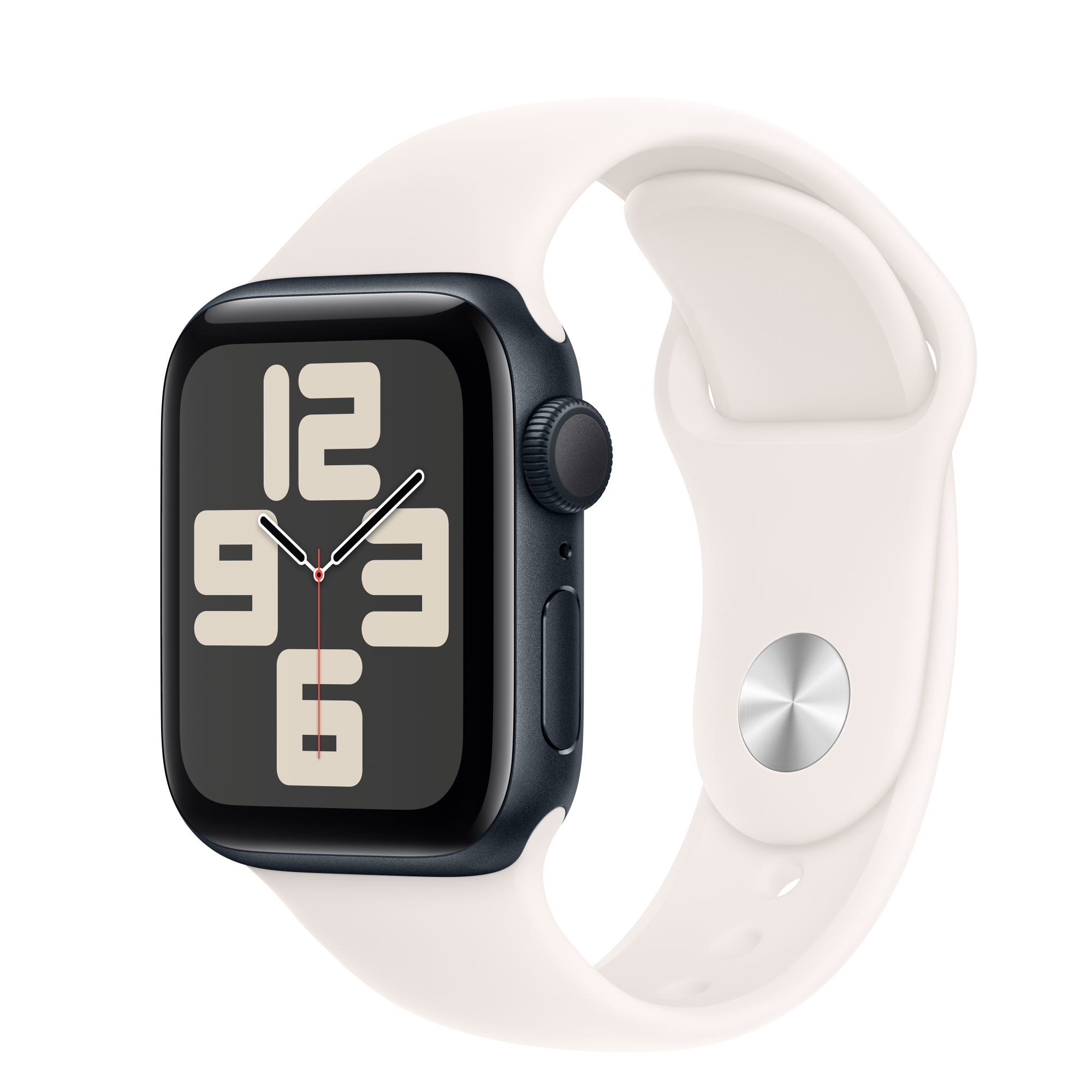 Buy Apple Watch SE GPS, 40mm Midnight Aluminum Case with Light Blush ...