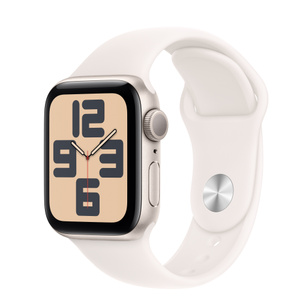 Buy Apple Watch SE GPS, 40mm Starlight Aluminium Case with Light Blush ...