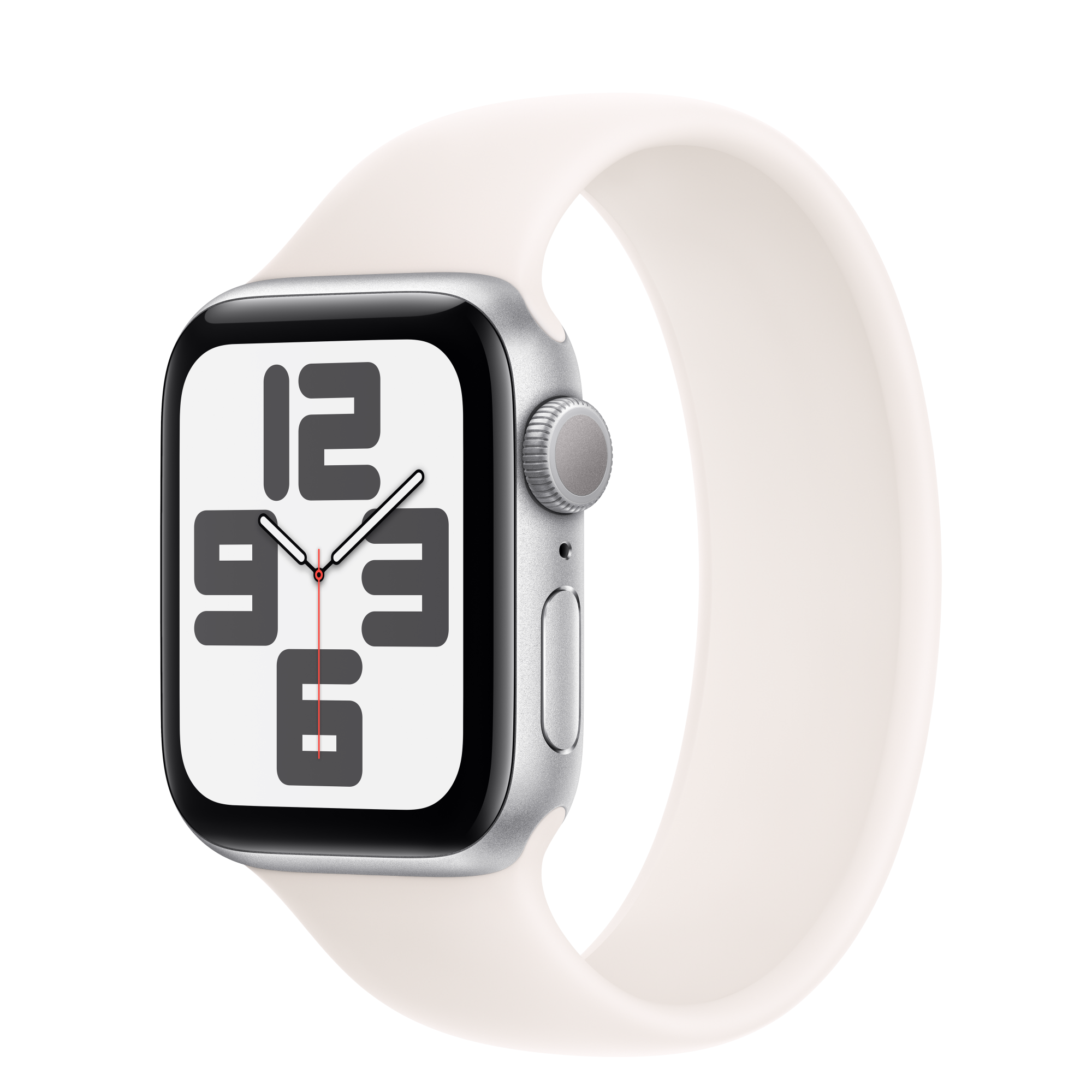 Buy Apple Watch SE GPS, 40mm Silver Aluminium Case with Light Blush ...