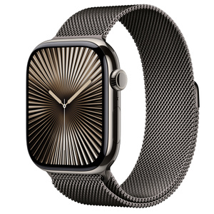 Buy Apple Watch Series 10 GPS + Cellular, 46-mm Natural Titanium Case ...
