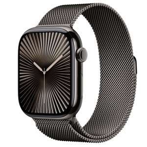 Buy Apple Watch Series 10 GPS + Cellular, 46mm Slate Titanium Case with ...