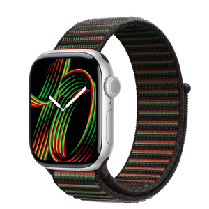 Buy Apple Watch Series 11 GPS, 42-mm Silver Aluminium Case with Black ...