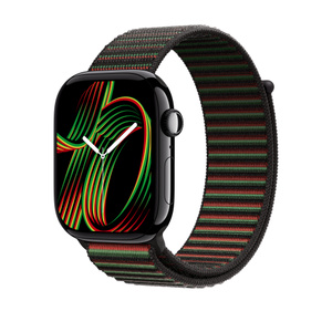 46mm Black Unity Sport Loop - Unity Rhythm - Apple