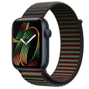 Buy Apple Watch SE GPS, 44mm Midnight Aluminum Case with Black Unity ...