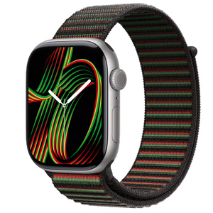 Buy Apple Watch Series 11 GPS + Cellular, 46-mm Space Grey Aluminium Case with Black Unity Sport ...