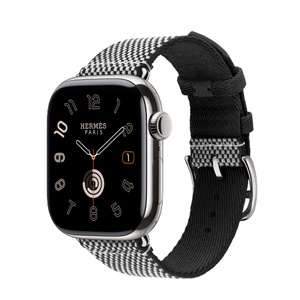 Buy Apple Watch Hermès Series 11 GPS + Cellular, 42mm Silver Titanium ...