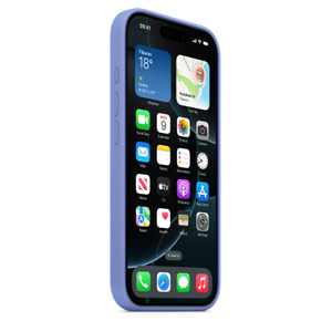 iPhone 16 Pro Silicone Case with MagSafe – Periwinkle - Apple (UK)