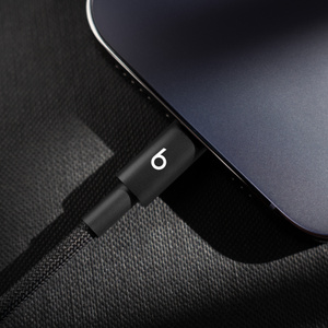 Beats USB-C to Lightning Woven Cable (1.5 m / 5 ft.) – Bolt Black - Apple