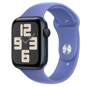 Buy Apple Watch SE GPS, 44mm Midnight Aluminum Case with Periwinkle ...