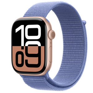 Buy Apple Watch Series 10 GPS, 46mm Rose Gold Aluminium Case with ...