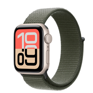 Buy Apple Watch SE 3 GPS, 40mm Starlight Aluminium Case with Forest ...