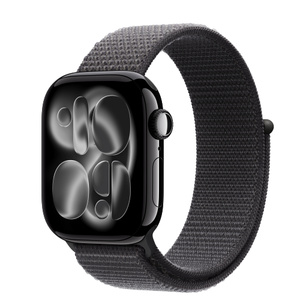 Buy Apple Watch Series 11 GPS, 42mm Jet Black Aluminium Case with Dark ...