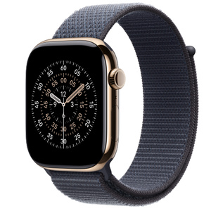 Buy Apple Watch Series 11 GPS + Cellular, 46mm Gold Titanium Case with ...