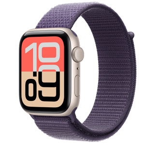 Buy Apple Watch SE 3 GPS, 44mm Starlight Aluminum Case with Purple Fog ...