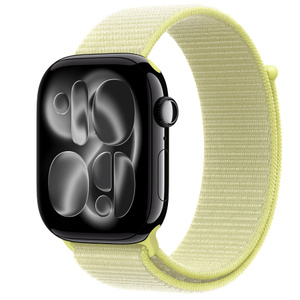 Buy Apple Watch Series 11 GPS, 46-mm Jet Black Aluminium Case with Neon ...