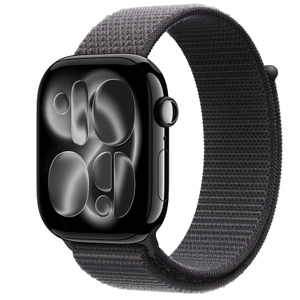 Buy Apple Watch Series 11 GPS, 46-mm Jet Black Aluminium Case with 46 ...