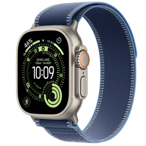 Apple Watch Ultra 3 GPS + Cellular, 49 mm Titangehäuse Natur, Trail ...