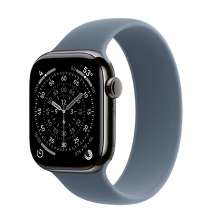 Buy Apple Watch Series 11 GPS + Cellular, 42mm Slate Titanium Case with ...