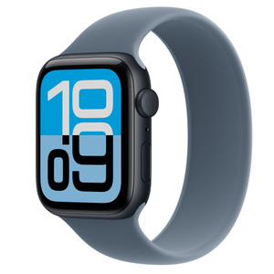 Buy Apple Watch SE 3 GPS, 44mm Midnight Aluminium Case with Anchor Blue ...