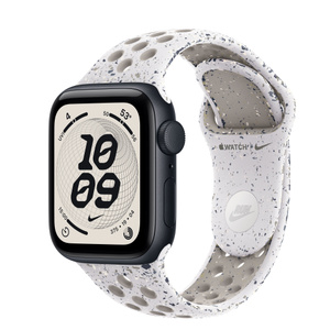 Buy Apple Watch SE 3 GPS, 40mm Midnight Aluminum Case with Veiled Grey ...