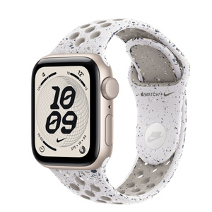 Buy Apple Watch SE 3 GPS, 40mm Starlight Aluminum Case with Veiled Grey ...