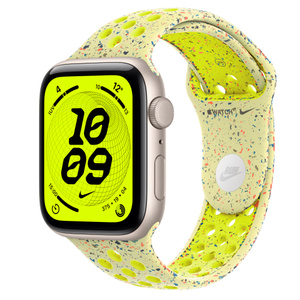 Acheter Apple Watch SE 3 GPS - Boîtier 44 mm en aluminium comète - Bracelet sport Nike Splash ...