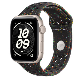 Buy Apple Watch SE 3 GPS, 44mm Starlight Aluminium Case with Midnight ...