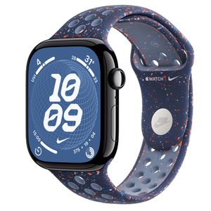 Buy Apple Watch Series 11 GPS, 46mm Jet Black Aluminum Case with Blue ...