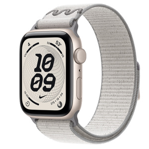 Buy Apple Watch SE 3 GPS, 44mm Starlight Aluminum Case with Veiled Grey ...