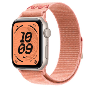 Buy Apple Watch SE 3 GPS, 44mm Starlight Aluminum Case with Alpenglow ...