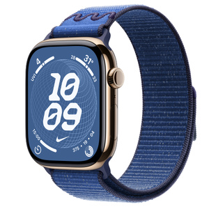 Buy Apple Watch Series 11 GPS + Cellular, 46mm Gold Titanium Case with ...