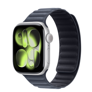 Buy Apple Watch Series 11 GPS, 42mm Silver Aluminum Case with Navy ...