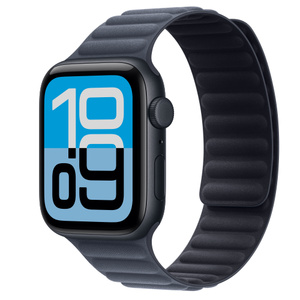 購買 Apple Watch SE 3 (GPS + 流動網絡)；44 毫米午夜暗色鋁金屬錶殼；海軍藍色磁力手帶 - Apple (香港)