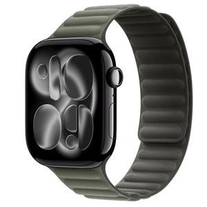 Buy Apple Watch Series 11 GPS, 46-mm Jet Black Aluminium Case with Sage ...