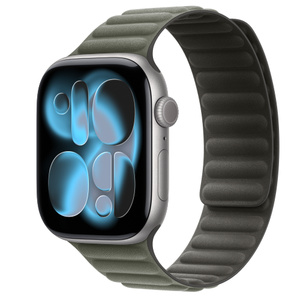 Buy Apple Watch Series 11 GPS, 46mm Space Gray Aluminum Case with Sage ...