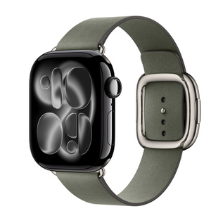 Buy Apple Watch Series 11 GPS + Cellular, 42-mm Jet Black Aluminium ...