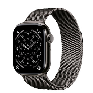 Buy Apple Watch Series 11 GPS + Cellular, 42mm Slate Titanium Case with ...