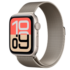 Buy Apple Watch SE 3 GPS, 44-mm Starlight Aluminium Case with Natural ...