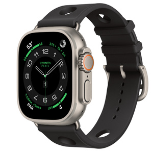 Buy Apple Watch Hermès Ultra 3 GPS + Cellular, 49mm Natural Titanium ...
