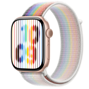 Buy Apple Watch Series 10 GPS + Cellular, 46mm Rose Gold Aluminum Case with Pride Edition Sport ...