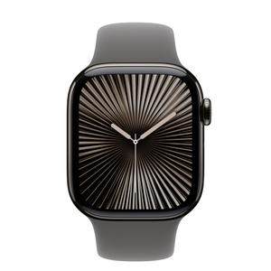 Buy Apple Watch Series 10 GPS + Cellular, 42-mm Slate Titanium Case ...