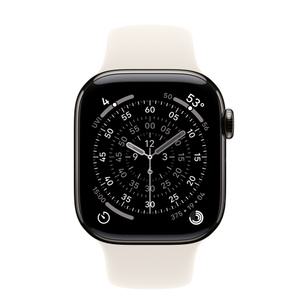 Buy Apple Watch Series 11 GPS + Cellular, 42mm Slate Titanium Case with ...