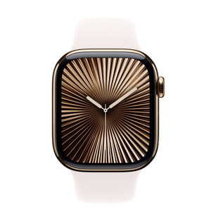 Buy Apple Watch Series 10 GPS + Cellular, 42-mm Gold Titanium Case with ...