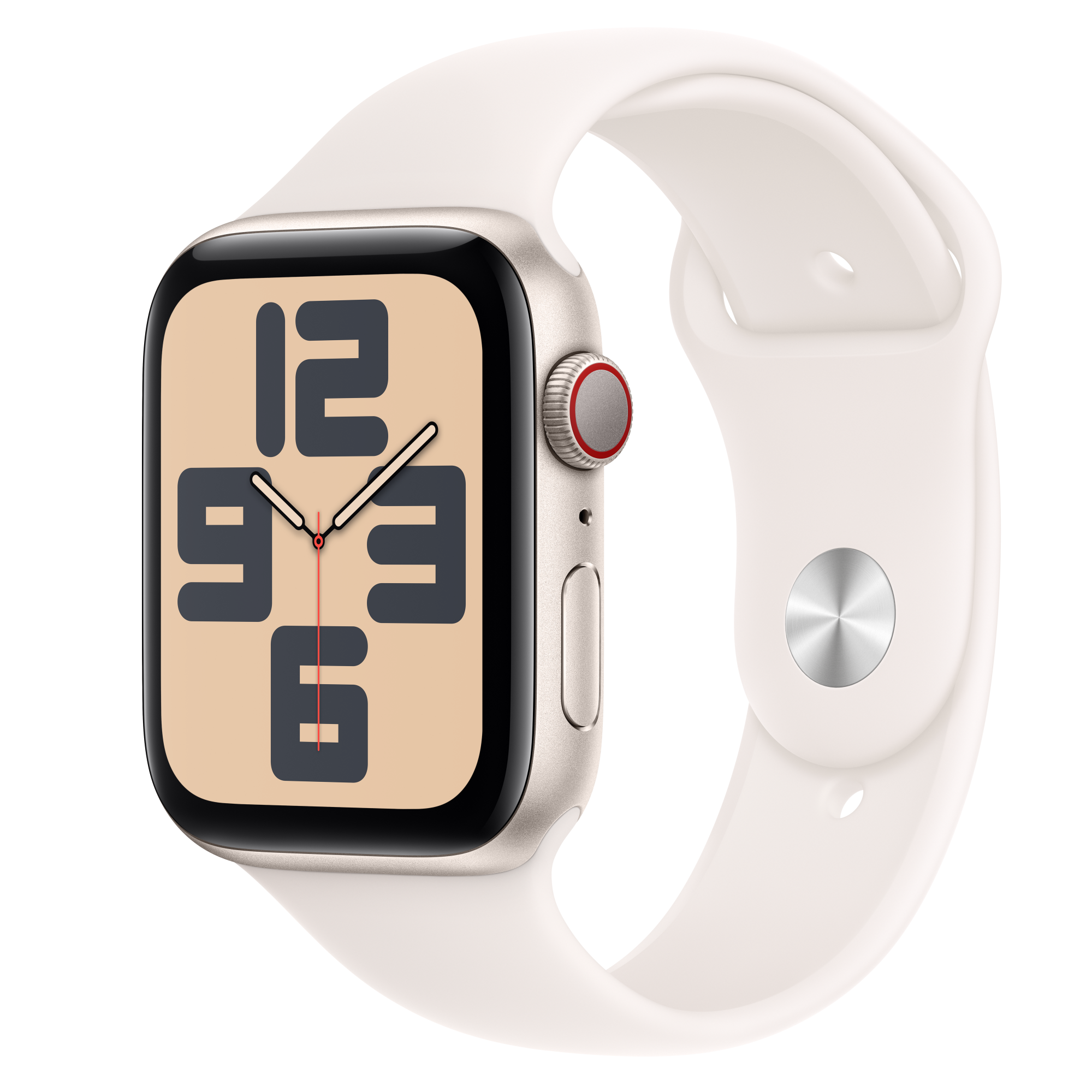 Buy Apple Watch SE GPS + Cellular, 44mm Starlight Aluminum Case with ...