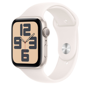 Buy Apple Watch SE GPS, 44mm Starlight Aluminium Case with Light Blush ...